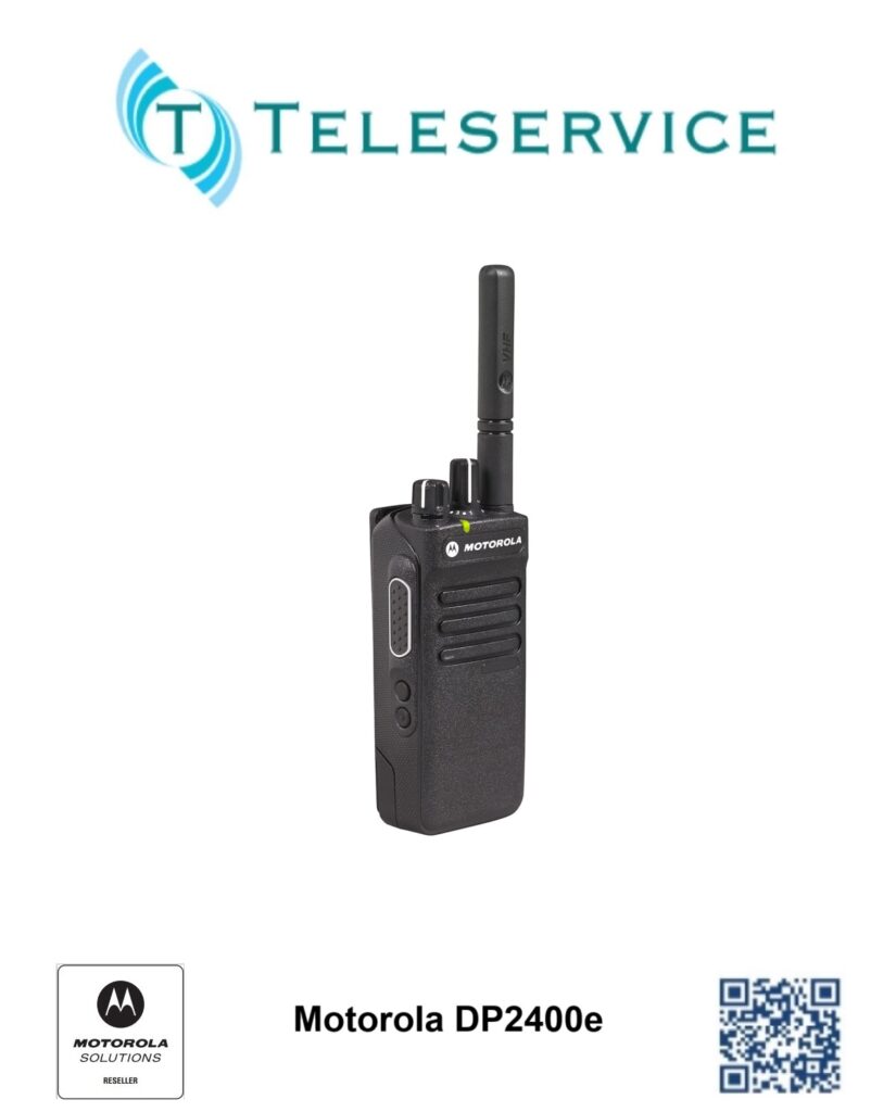 Motorola DP2400e, 136-174MHz, MDH02JDC9VA1AN - Teleservice AS